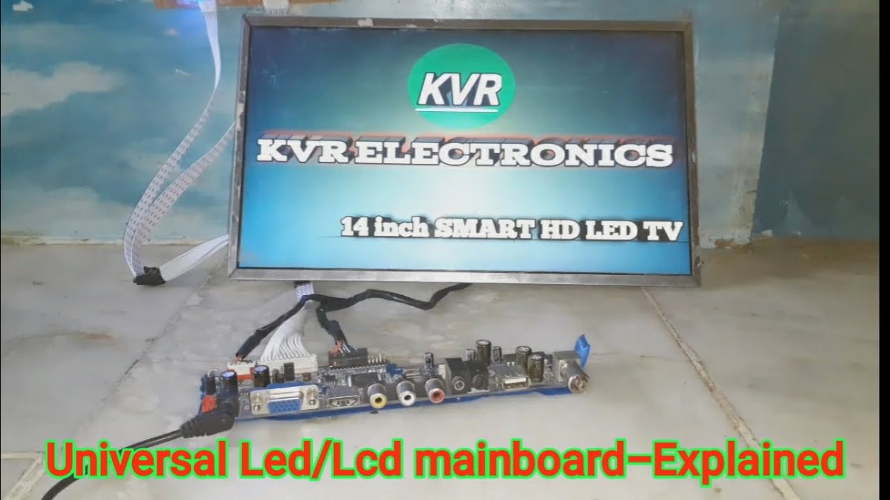 LED/LCD Mainboard -Everything Explained. - YouTube