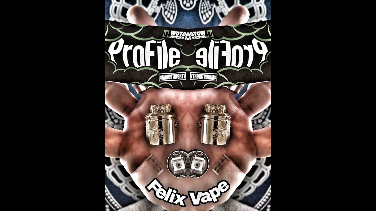 WOTOFO & #MRJUSTRIGHT1 - PROFILE RDA (MESH/SINGLE COIL) UNPACKING ...