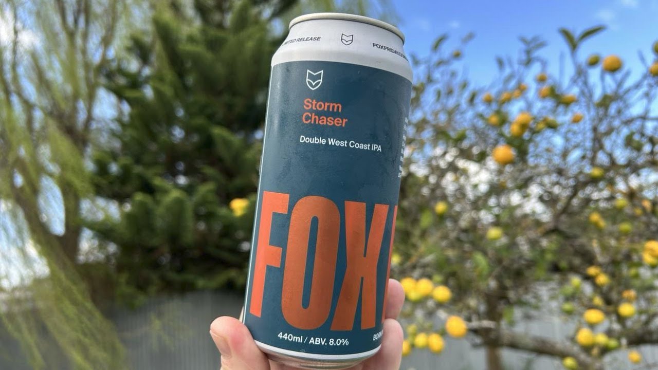 STORM CHASER | Double West Coast IPA | Fox Friday Craft Brewery, Hobart ...