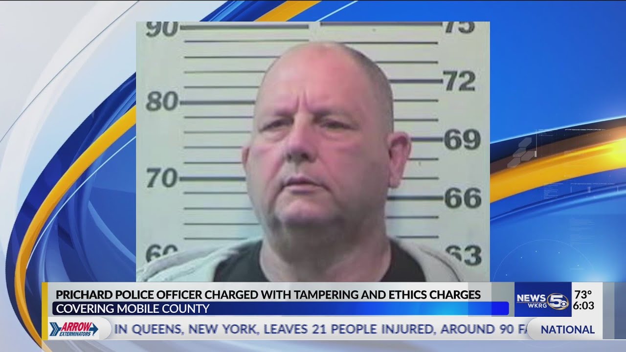 Prichard police officer arrested and charged with computer tampering ...