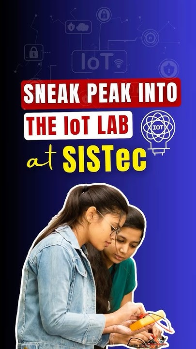 Sneak peak into the IoT lab at SISTec - YouTube