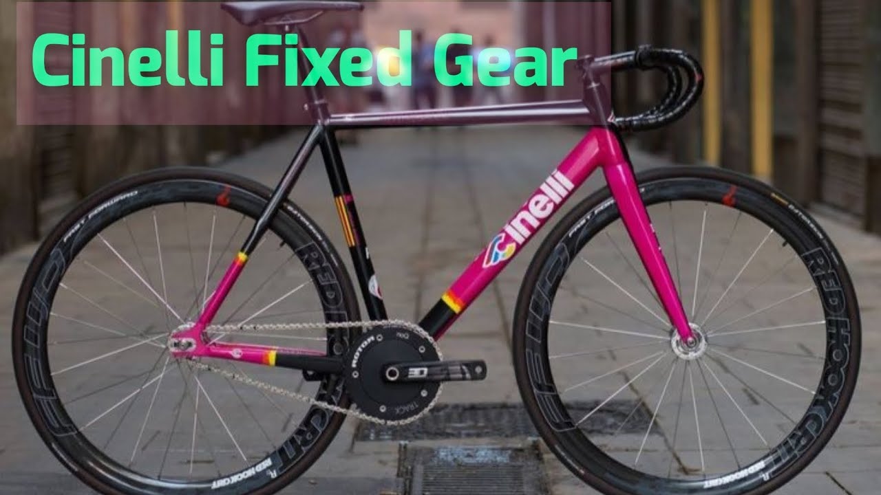 Cinelli Fixed Gear Collection - YouTube