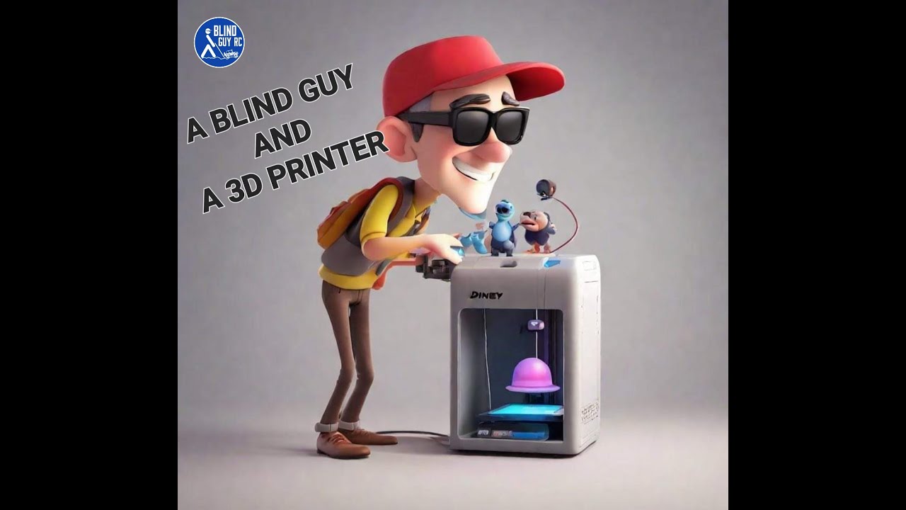 DID I JUST USE A MAGNIFIER WITH A 3D PRINTER - Blind Guy RC - YouTube
