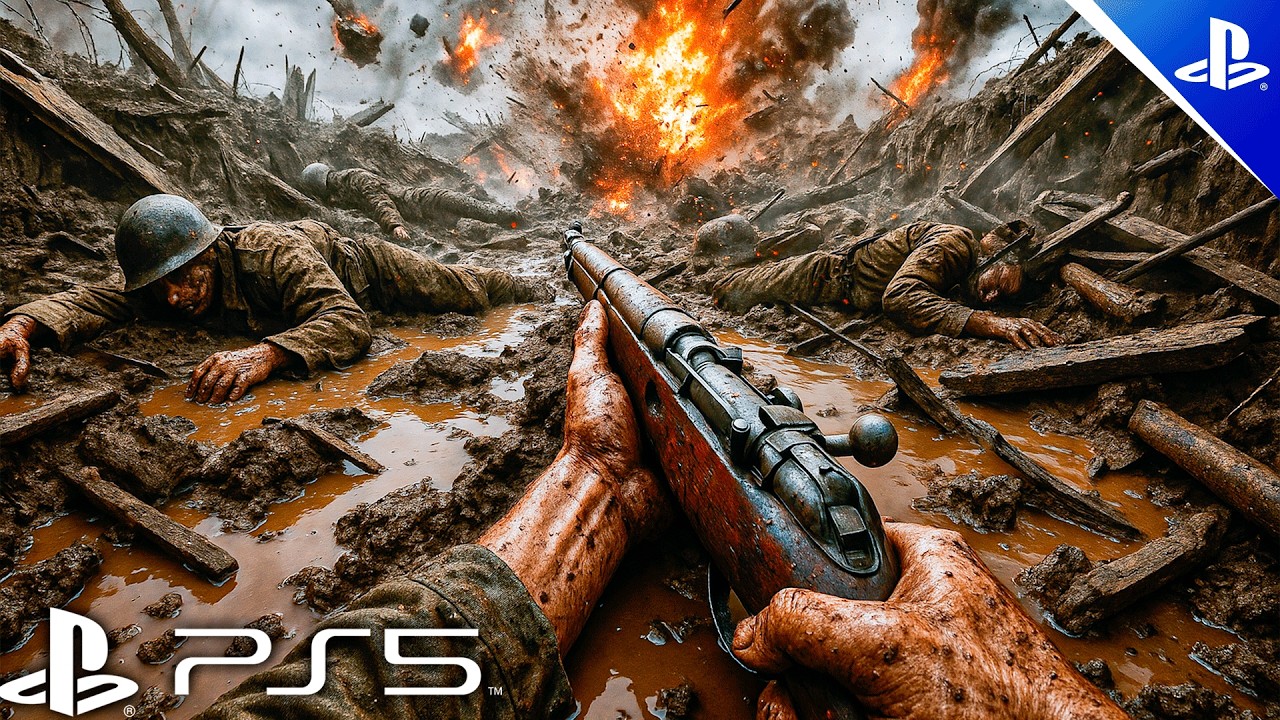 LANDING IN HELL / D-DAY | Realistic Ultra Graphics Gameplay [PS5 4K ...