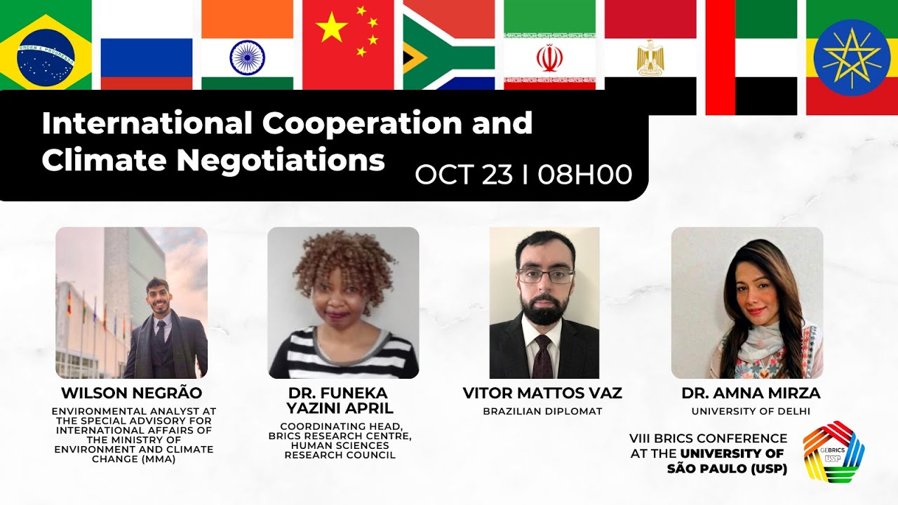 International Cooperation and Climate Negotiation - VIII BRICS ...