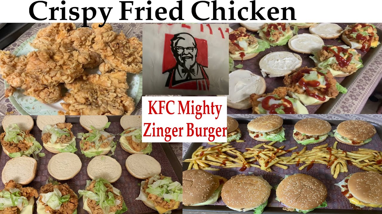 I cooked kFc leaked secret recipe|Fast food party,KFC chicken,French Fries,Almas move on,KFC ...