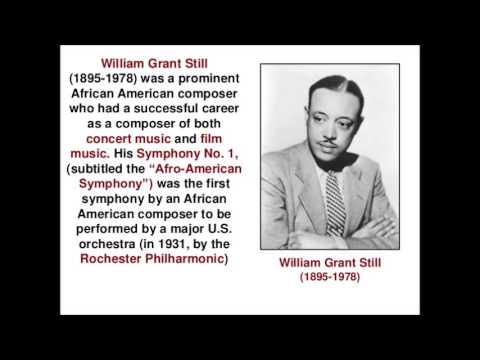 born May 11, 1895 William Grant Still "Folk Suite No 4- Brazil" - YouTube