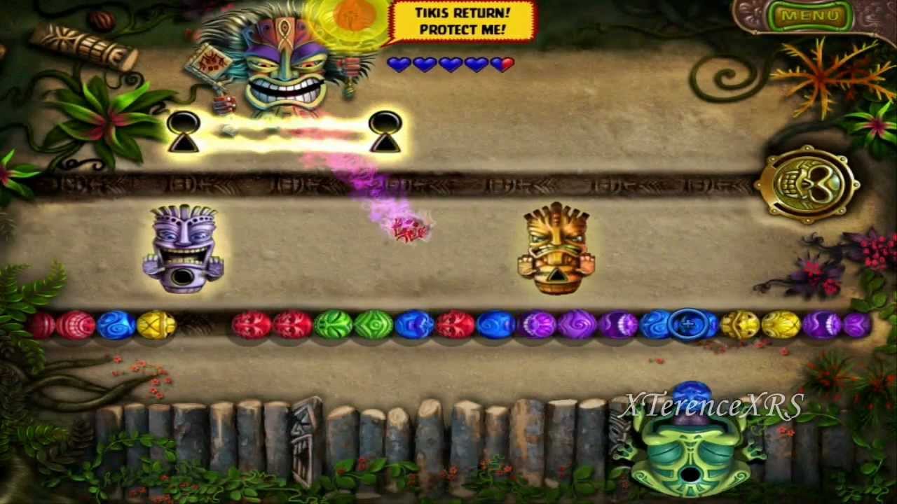 Zuma's Revenge Heroic Frog "Maga Maga" (Level 2 Boss) - YouTube