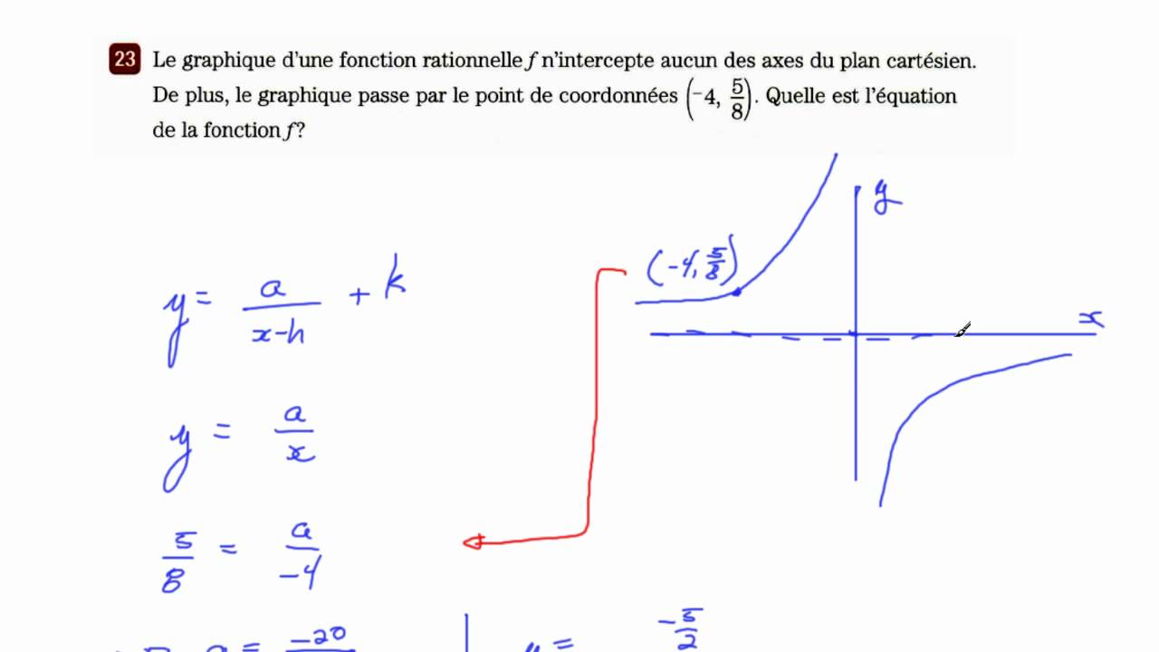 Fonction rationnelle sec5 pdv SN TS n23 - YouTube
