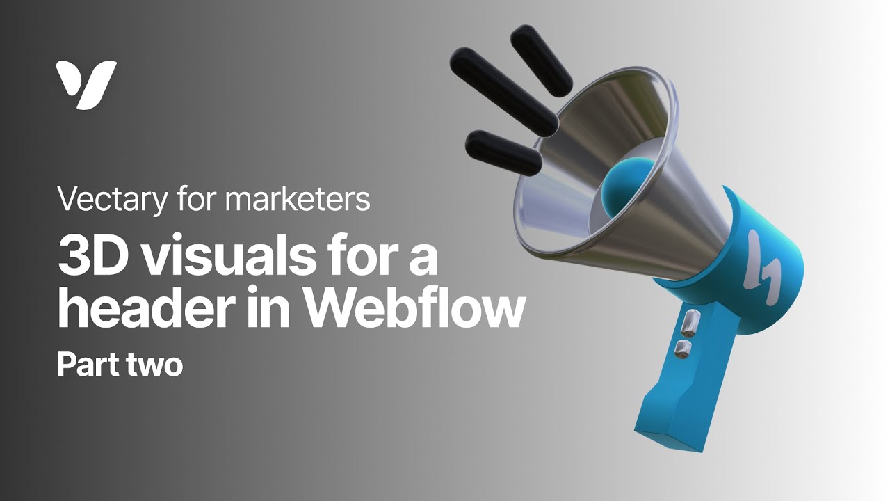 Vectary for marketers | Part 2 | Header banner - YouTube