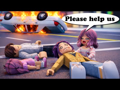 😭 My Family was in an accident | Violet Roblox TV