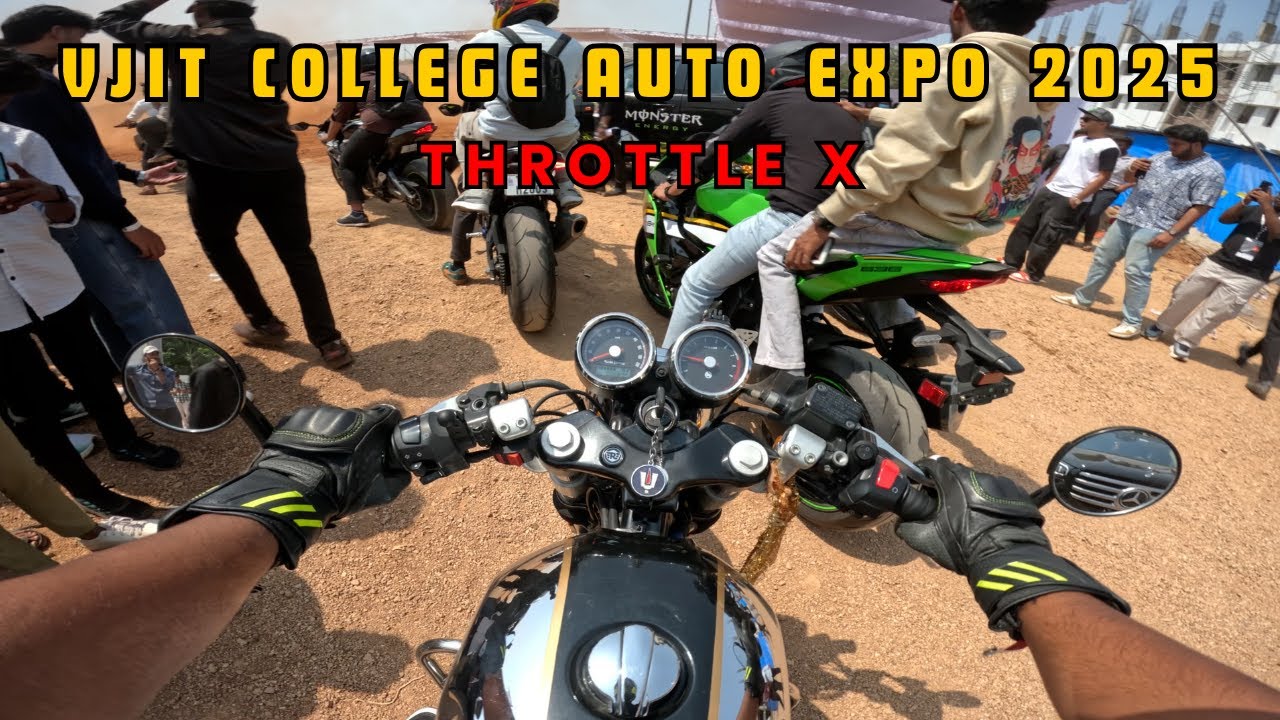 VJIT COLLEGE AUTOEXPO 2025 | SUPERBIKES AND CARS ...