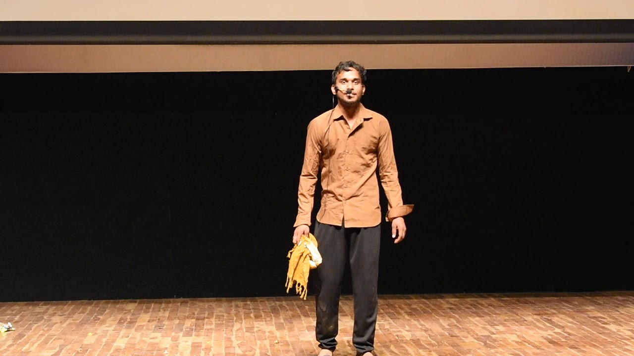 Boy performed this monoact and won 1 st prize - YouTube