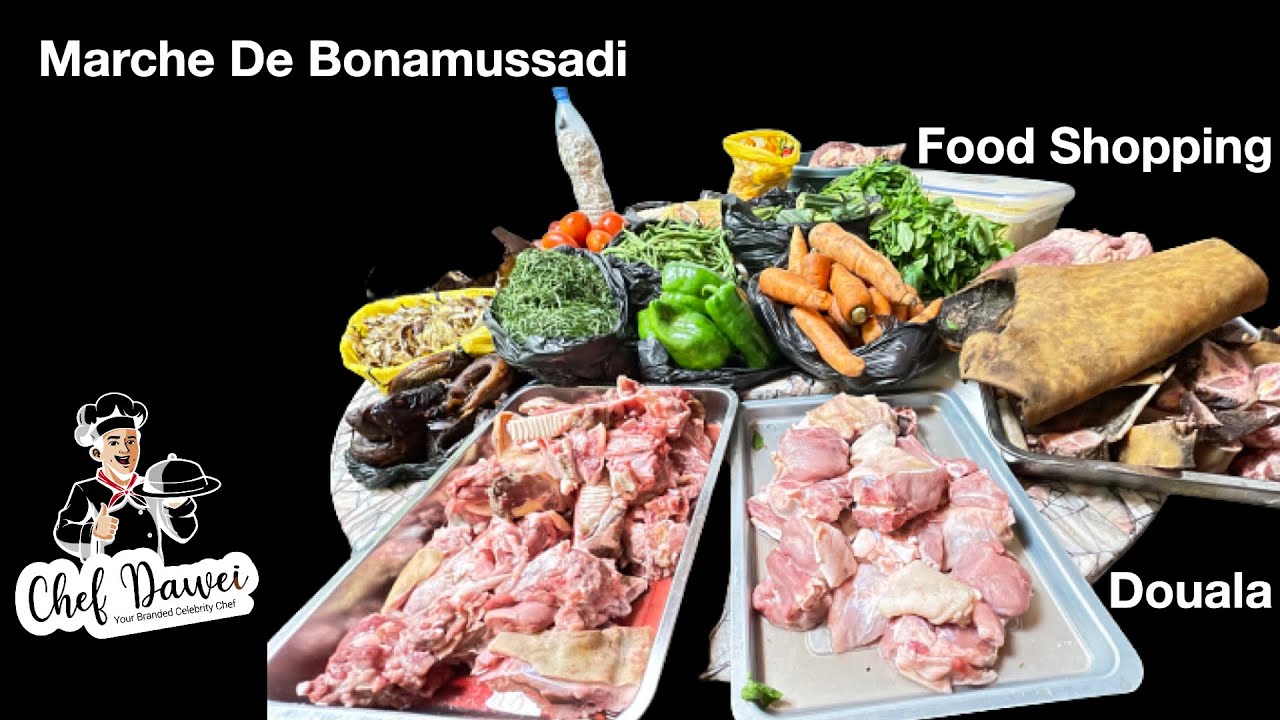 Food markets in Africa | Things I bought for 250,000CFA( $455) at ...