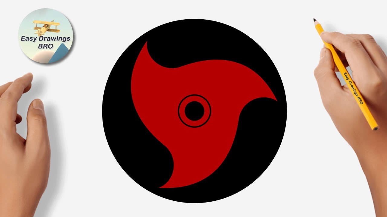 How To Draw Naka Mangekyou Sharingan | Naruto | Anime Drawing - YouTube