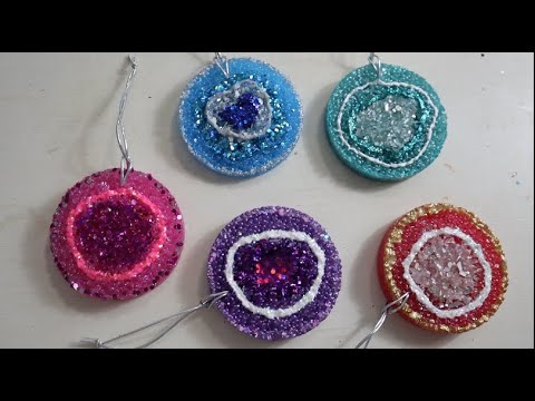 How To Make Geode Car Freshies / DIY Car Freshie Agate Geodes Tutorial ...