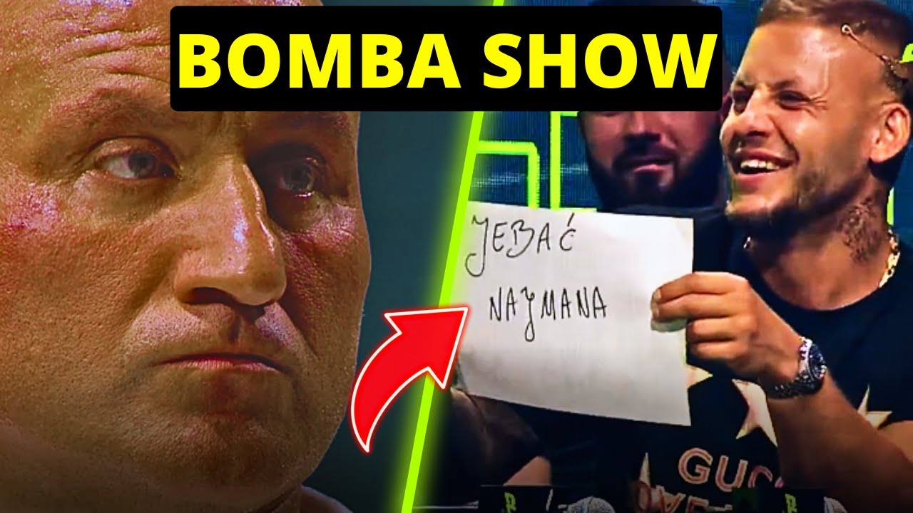 SCARFACE BOMBA WYŚMIEWA i PONIŻA NAJMANA! | 1 Konferencja Clout MMA ...