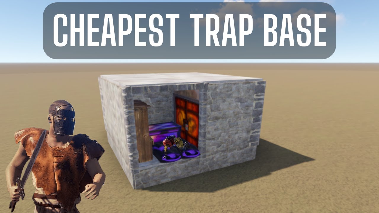 Is this the cheapest Trap base in Rust? / Tutorial 2024 - YouTube