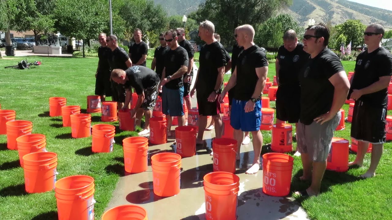 Draper (UT) Police Department Ice Water Challenge for Utah Law ...