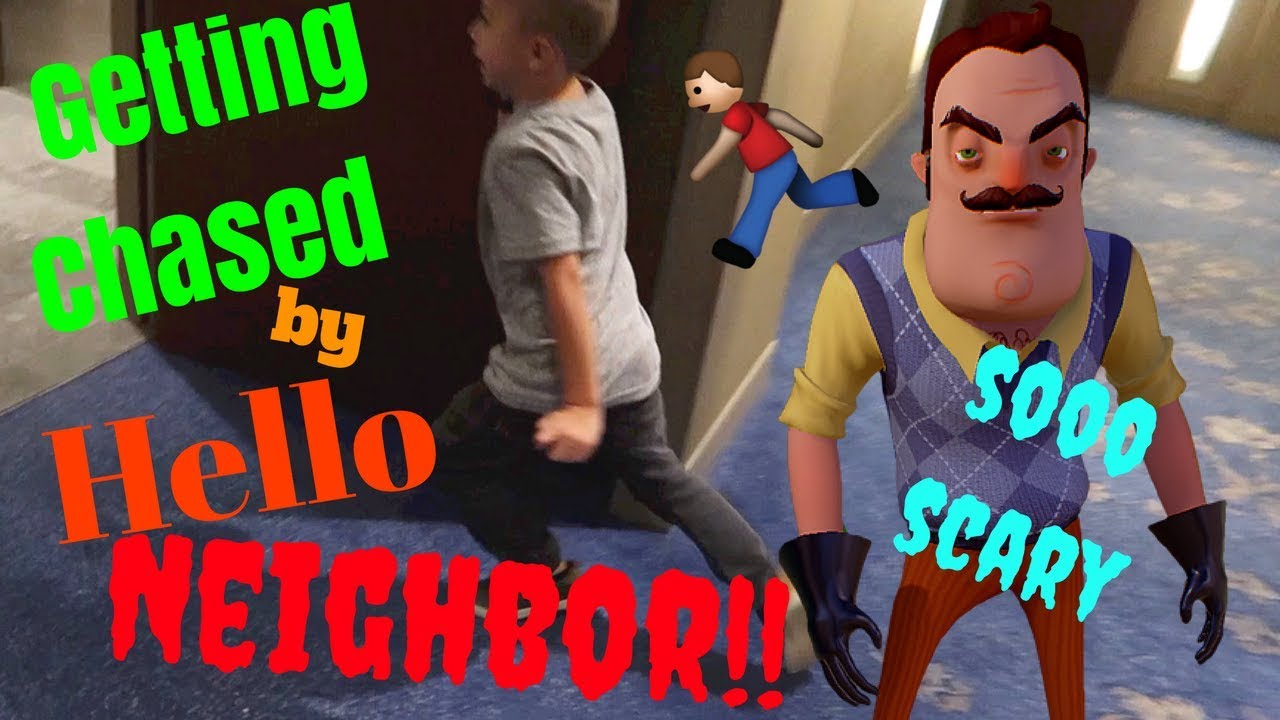 GETTING CHASED BY HELLO NEIGHBOR IN A HUGE DC HOTEL AT PLAYLIST LIVE ...