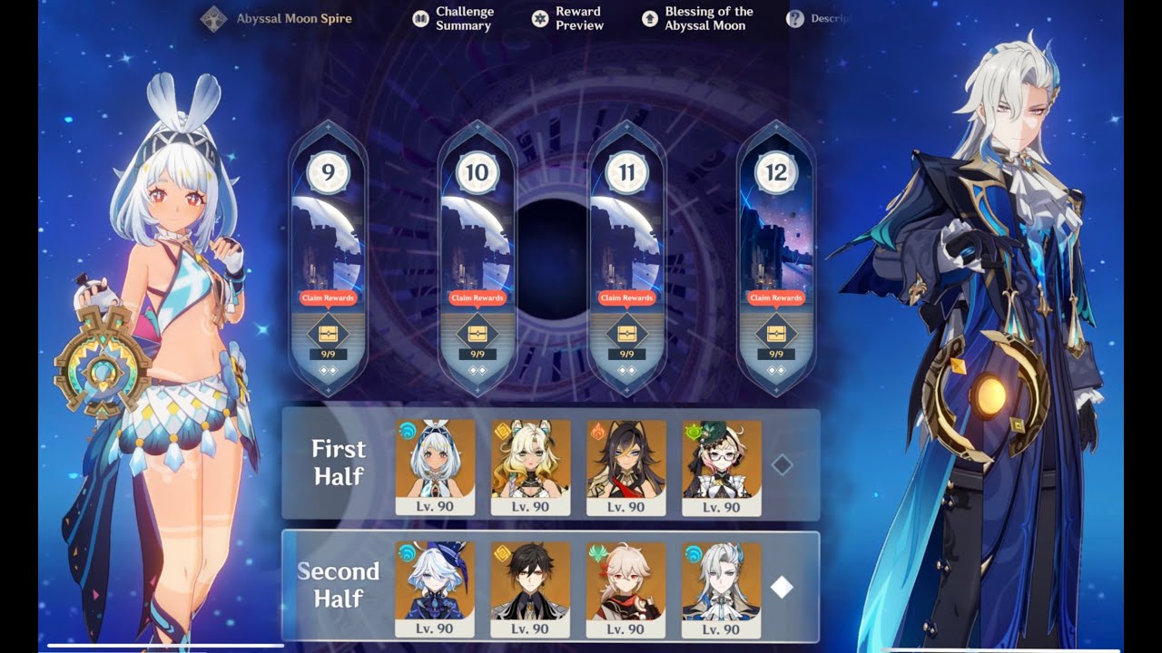 Xilonen Mualani vs Neuvillette hypercarry Elite Team | F2P | Party Elit ...