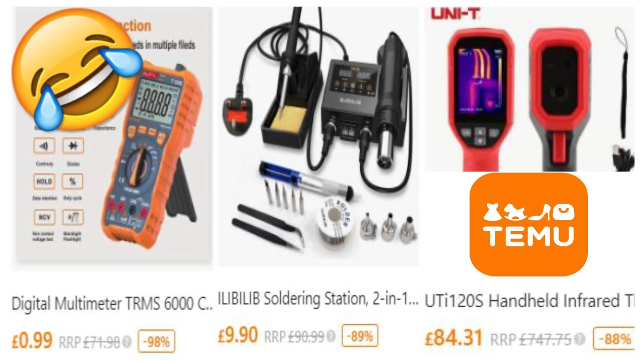 Buying tools from TEMU ? Let's TEST them! Multimeter, Soldering station ...