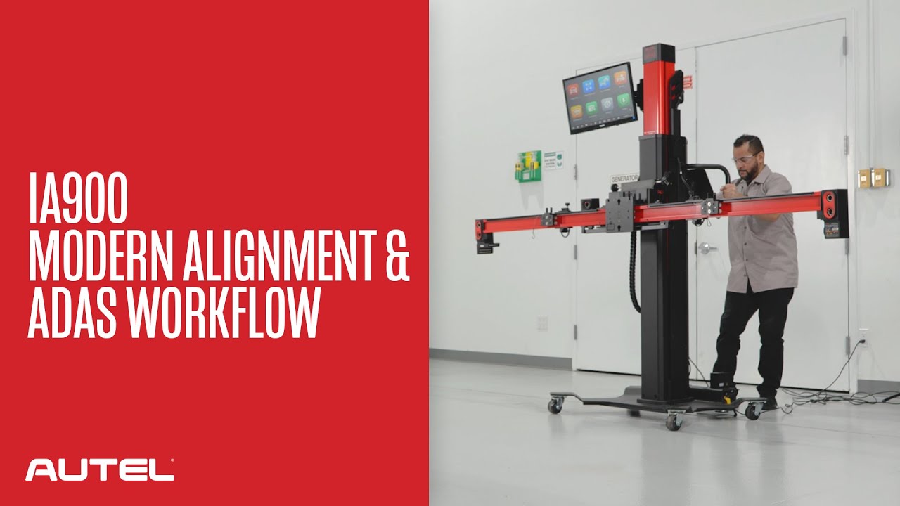 The Modern Alignment & ADAS Workflow | Autel IA900 - YouTube