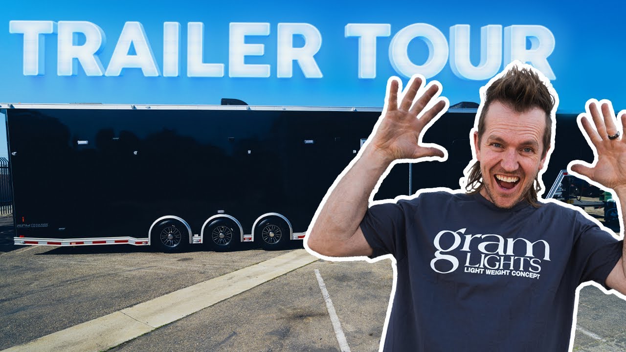 NEW Custom inTech Race Trailer - YouTube