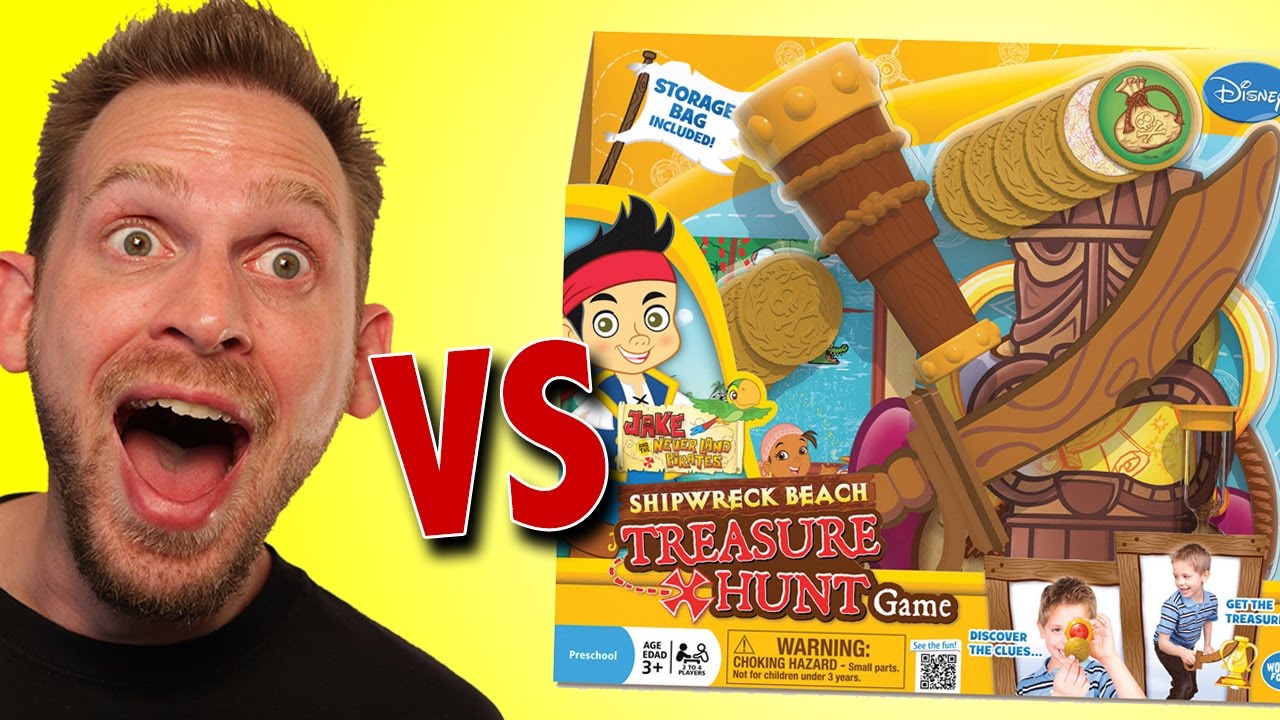 Jake and The Neverland Pirates Shipwreck Beach Treasure Hunt Game ...