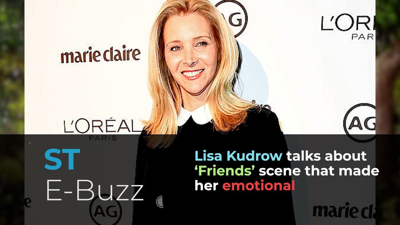 Lisa Kudrow talks about ‘Friends’ scene that made her emotional - YouTube