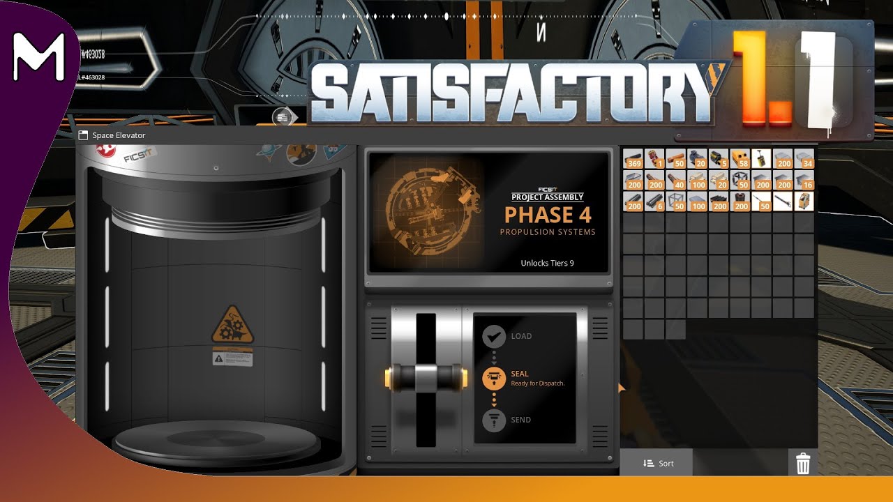 Satisfactory 1.1! 🚀🏭 🎄🎅 2000h+ Grunge! Onto Phase Five! (#9) - YouTube