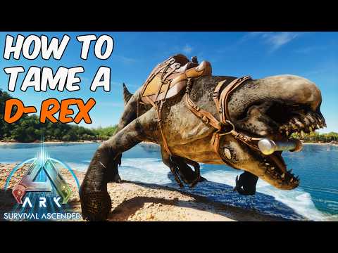 How To Tame a DISTORTUS REX in ARK Survival Ascended + Full Ability Guide