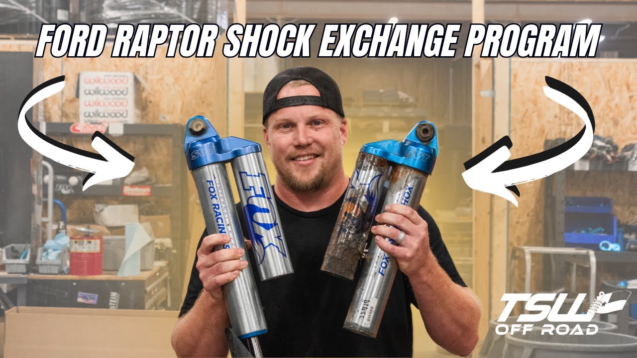 TSW Off-Road Ford Raptor Shock Exchange Program: What To Expect! - YouTube
