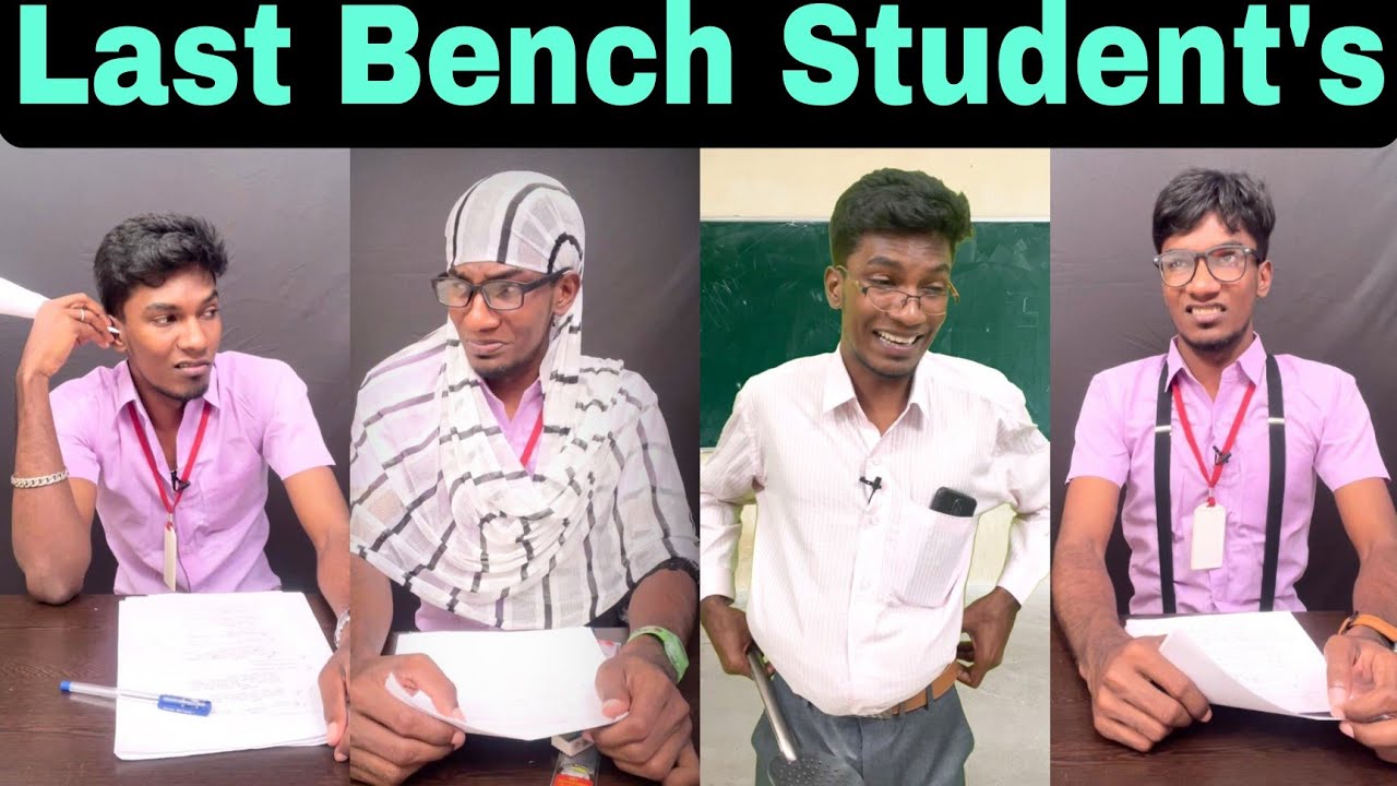 Last Bench Student’s 🤣| Share With Your Last Bench Friends😁| Reality 😝 ...