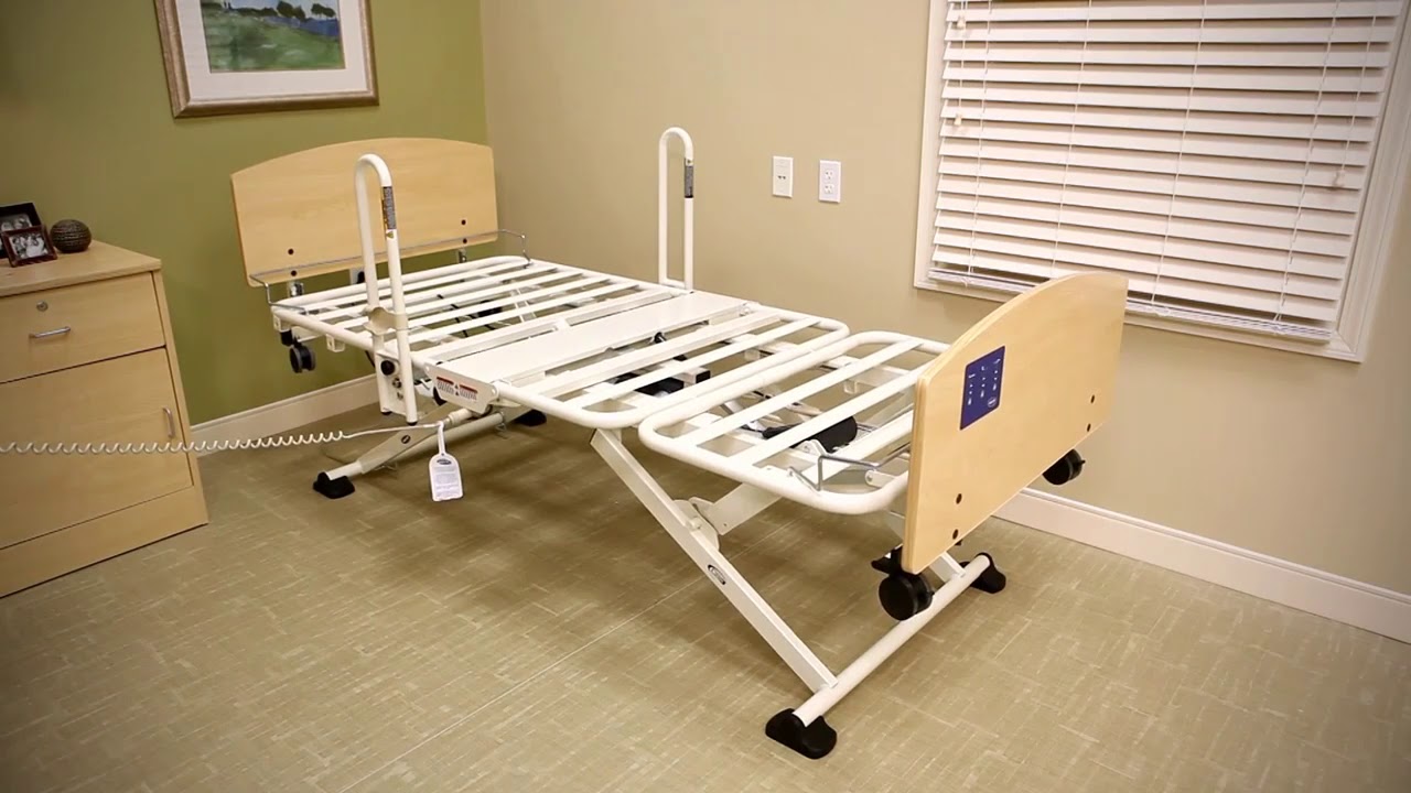 Invacare Carroll CS Series CS3 Bed IHCS3 - YouTube