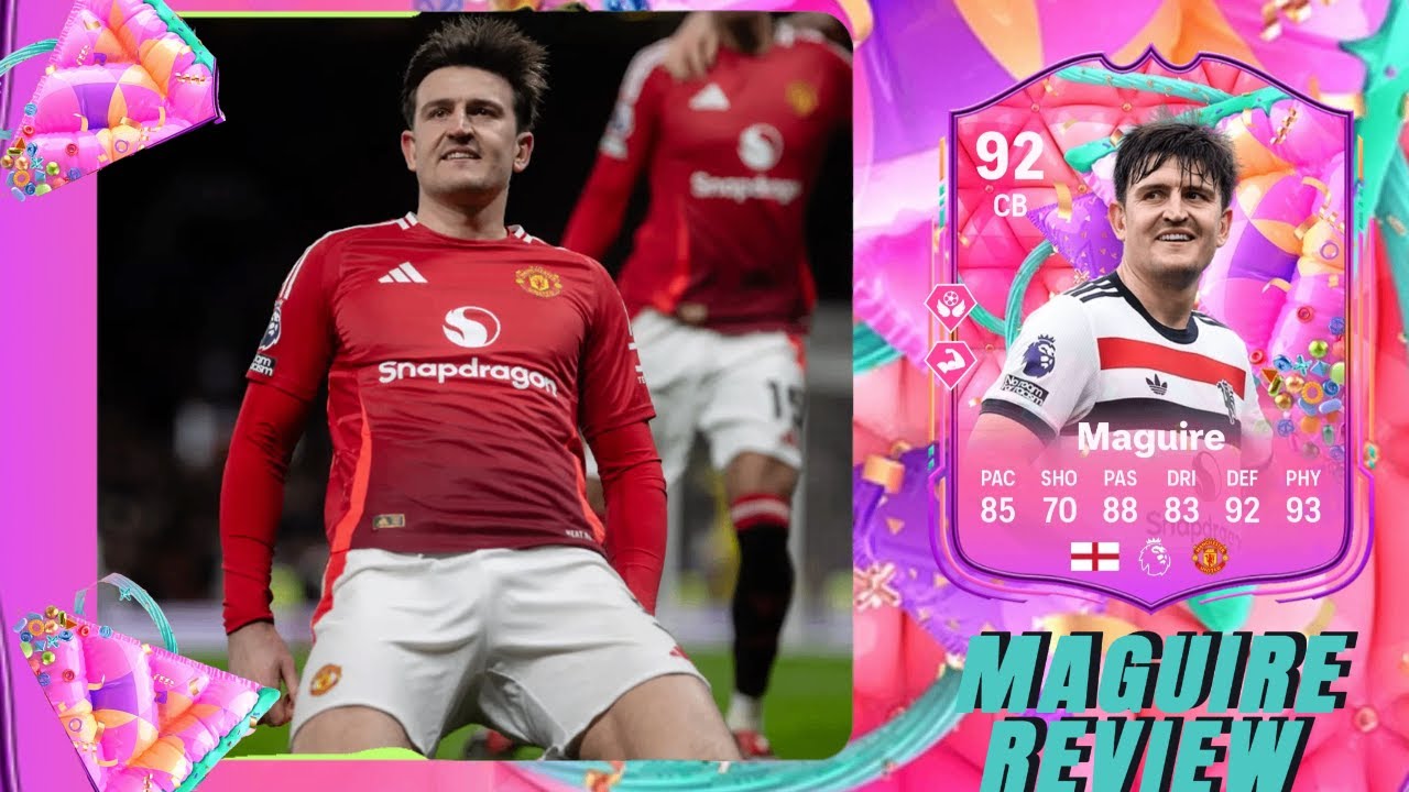 ¡OJALA ASI RINDIERAS EN VIDA REAL, PERRO! Harry Maguire 92 FUT BIRTHDAY ...