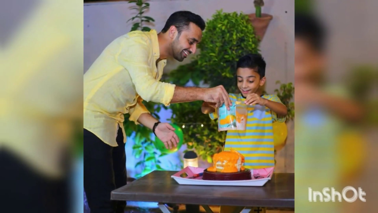 Waseem Badami with Adil Abbas celebrating father's Day part2 - YouTube