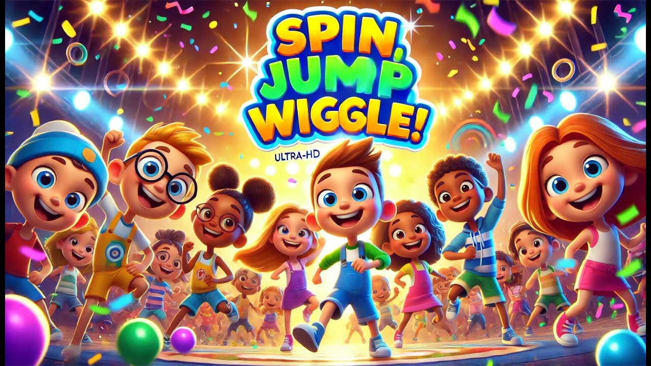 Spin, Jump, Wiggle: Fun Song for Kids - YouTube