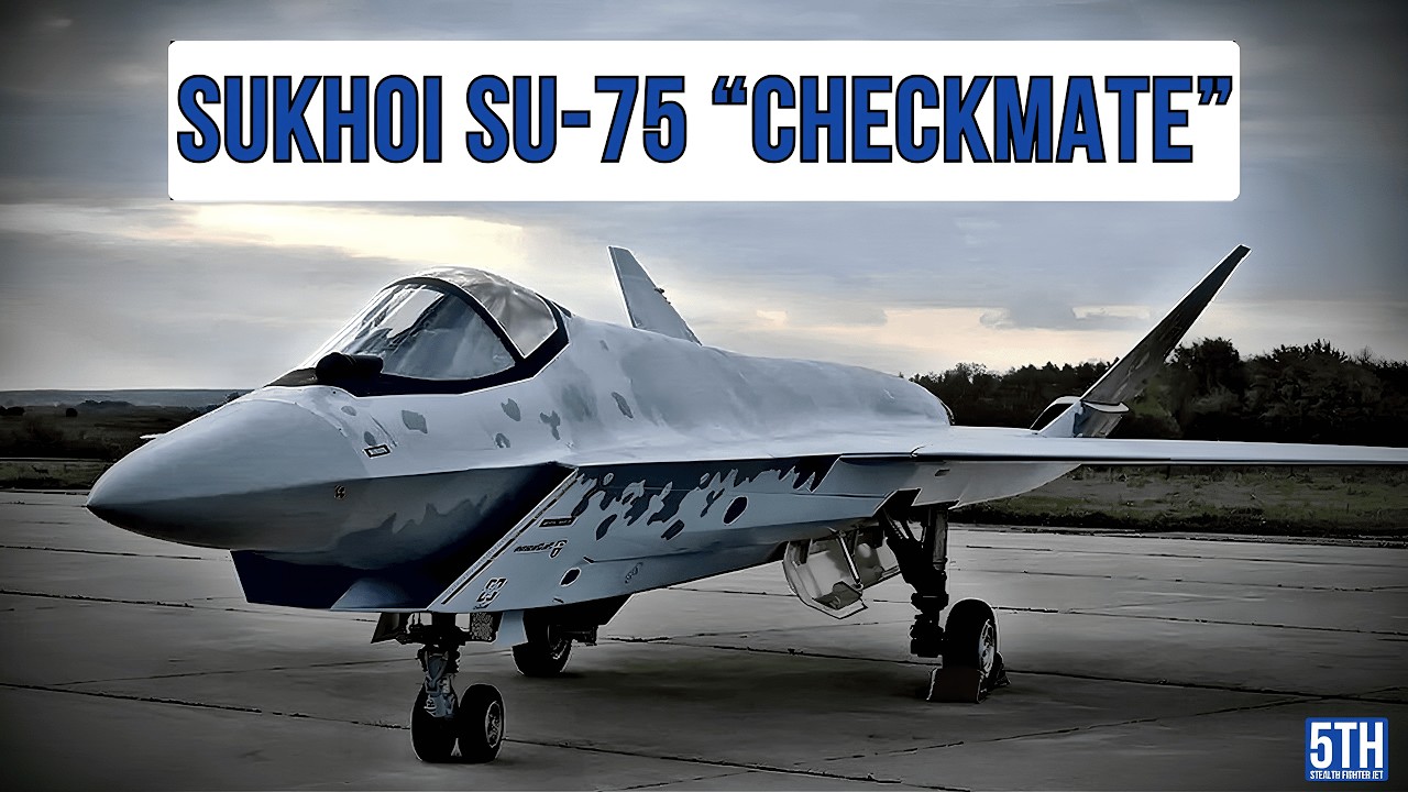 Su-75 Checkmate: The F-35 Challenger - YouTube