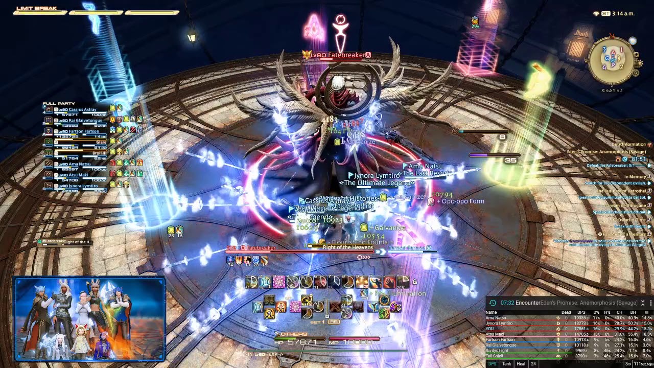 FFXIV - E11S CLEAR NIN POV - YouTube