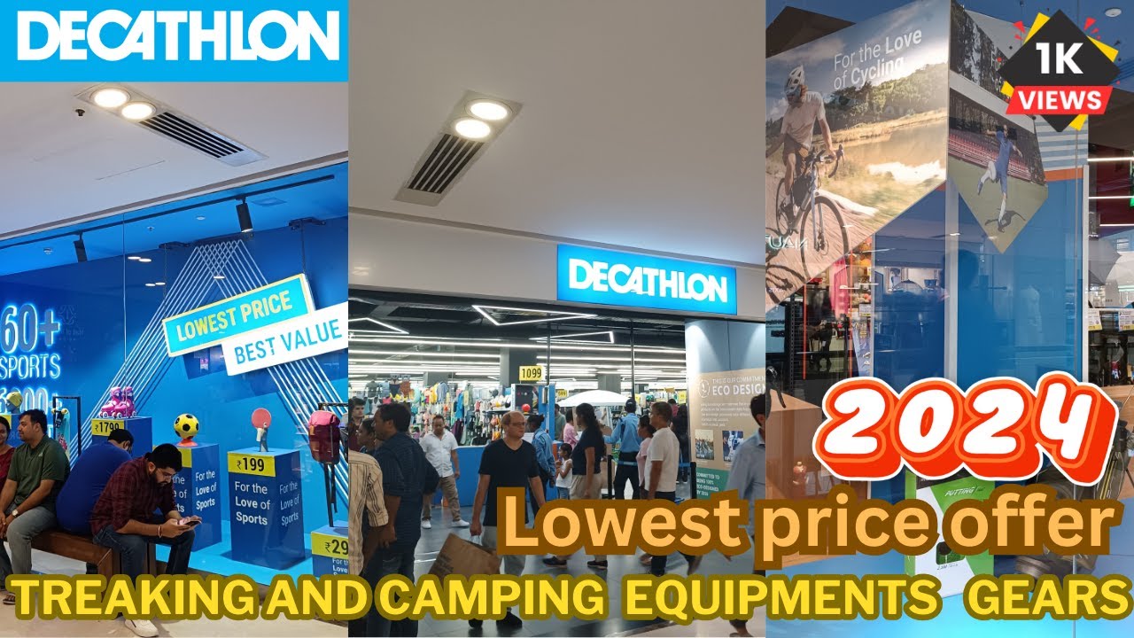 Lowest price😮 camping gear in Decathlon 2024 😍⛺ - YouTube