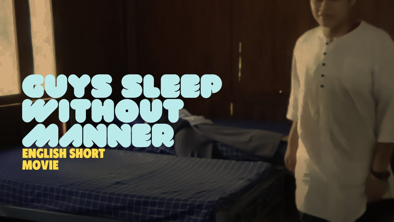 Guy sleeps without manners His friends explain it - YouTube