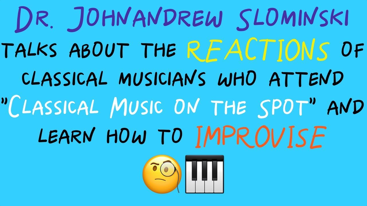The reaction of classical musicians who attend "Classical Music on the ...