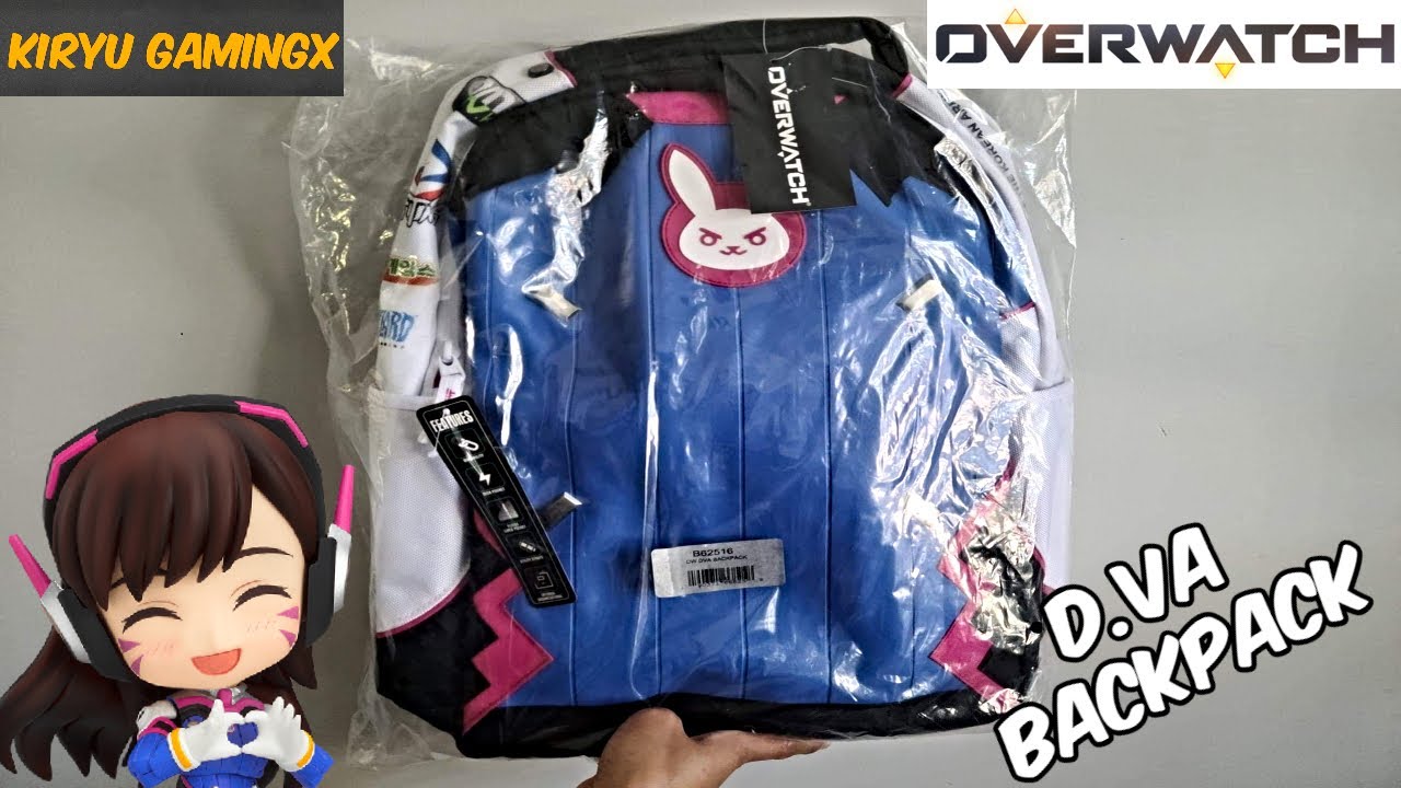 UNOBOXING - THE OVERWATCH DVA BACKPACK! - YouTube