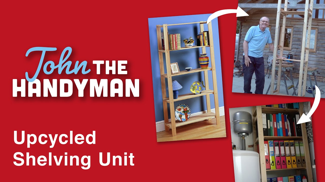 How to Upcycle a Shelving Unit (#2) - YouTube