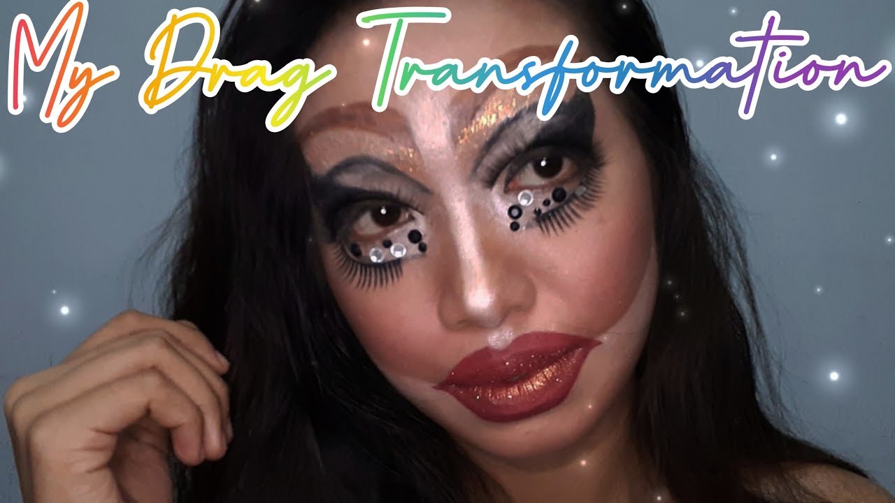 #03 My Drag Transformation|First try - YouTube