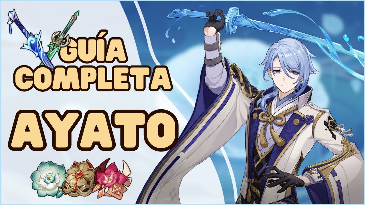 TODO sobre AYATO: GUÍA COMPLETA 🌊 | 4.2 Genshin Impact - YouTube