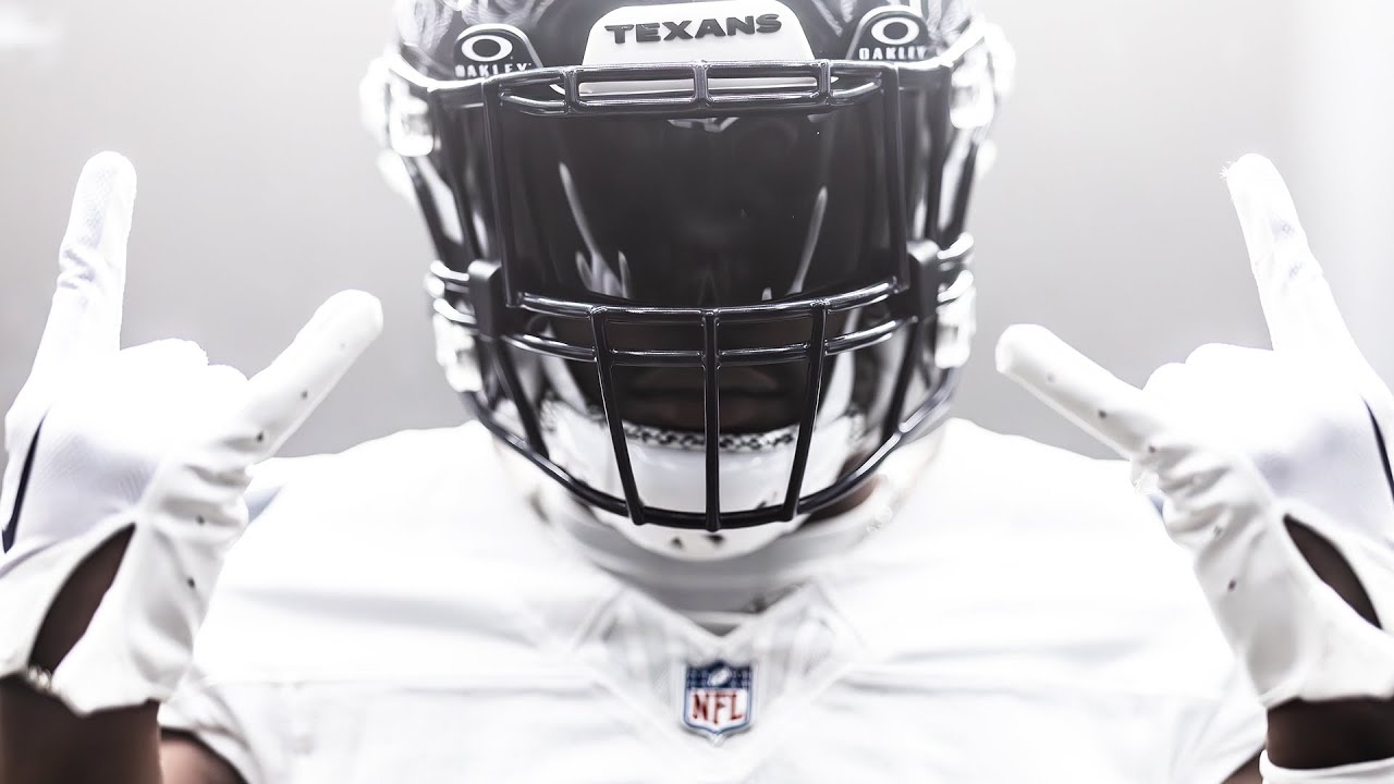 FIRST LOOK: Texans unveil a modernized classic away uniform - YouTube