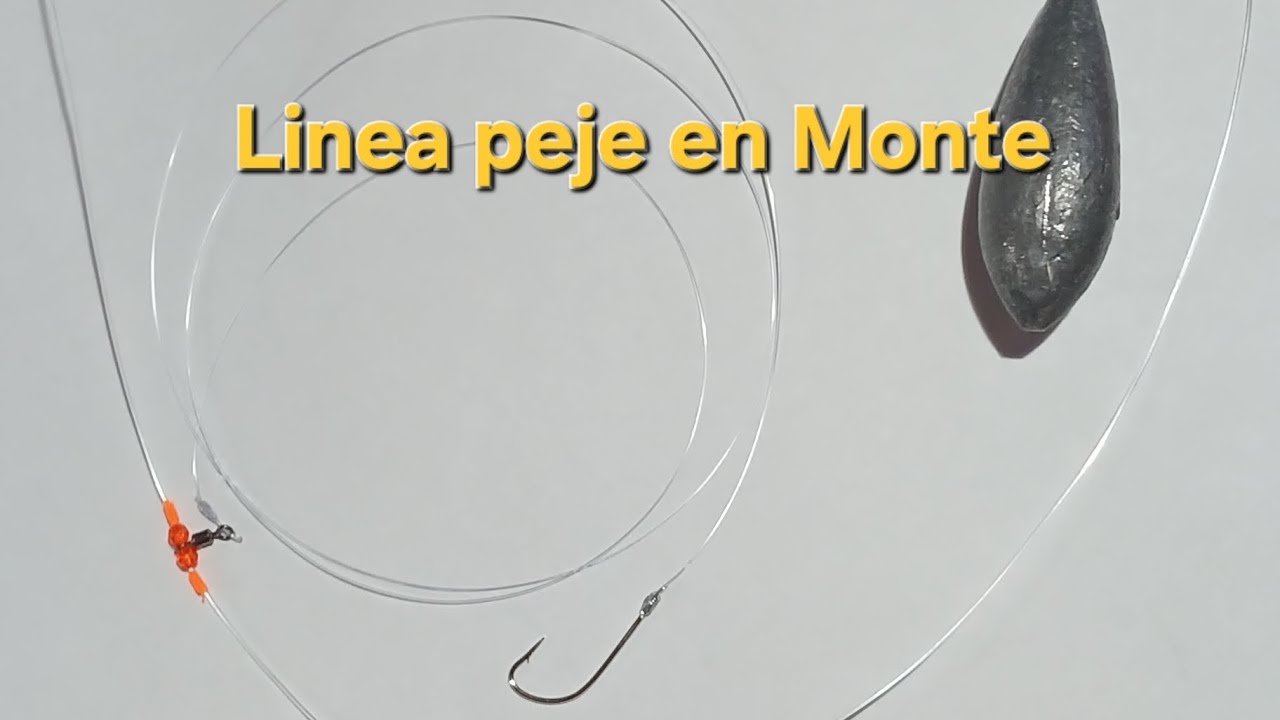 Linea de pejerrey de fondo para la laguna de Monte. - YouTube
